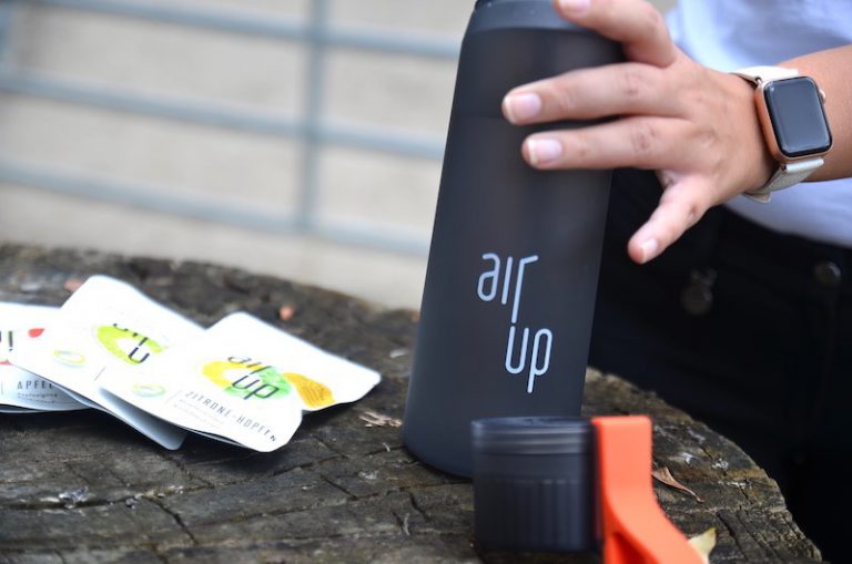 air up Test: Innovative Trinkflasche trickst dein Gehirn aus